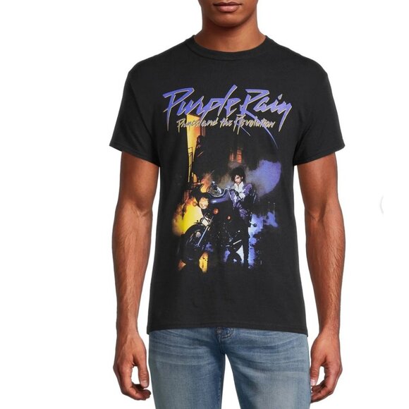 Prince | Shirts | Official Prince Short Sleeve Graphic Purple Rain Tee ...